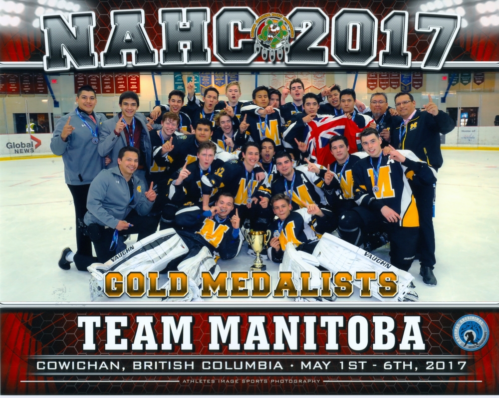 Team Manitoba Gold Medal Champions at 2017 NAHC
